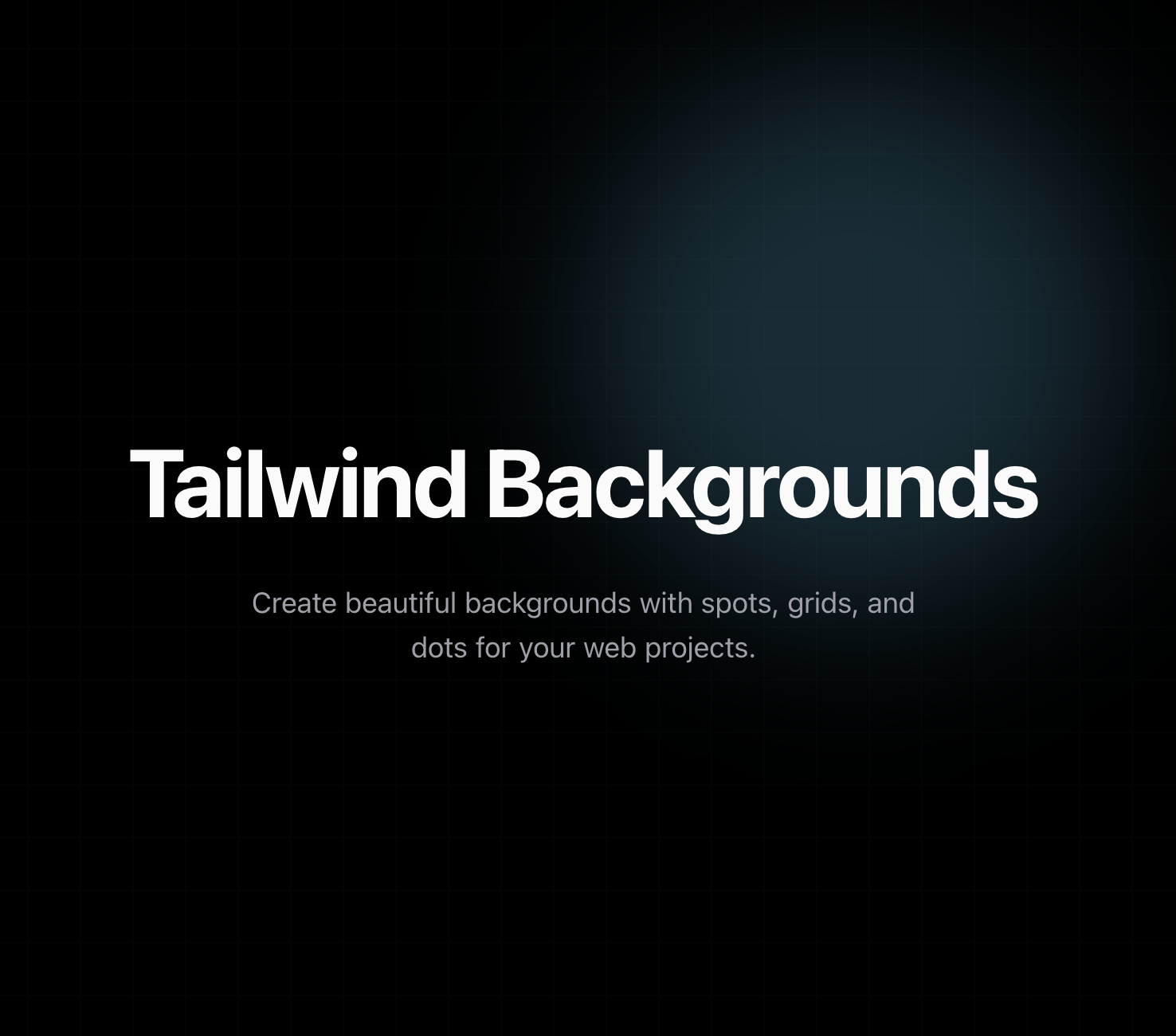 Tailwind Backgrounds